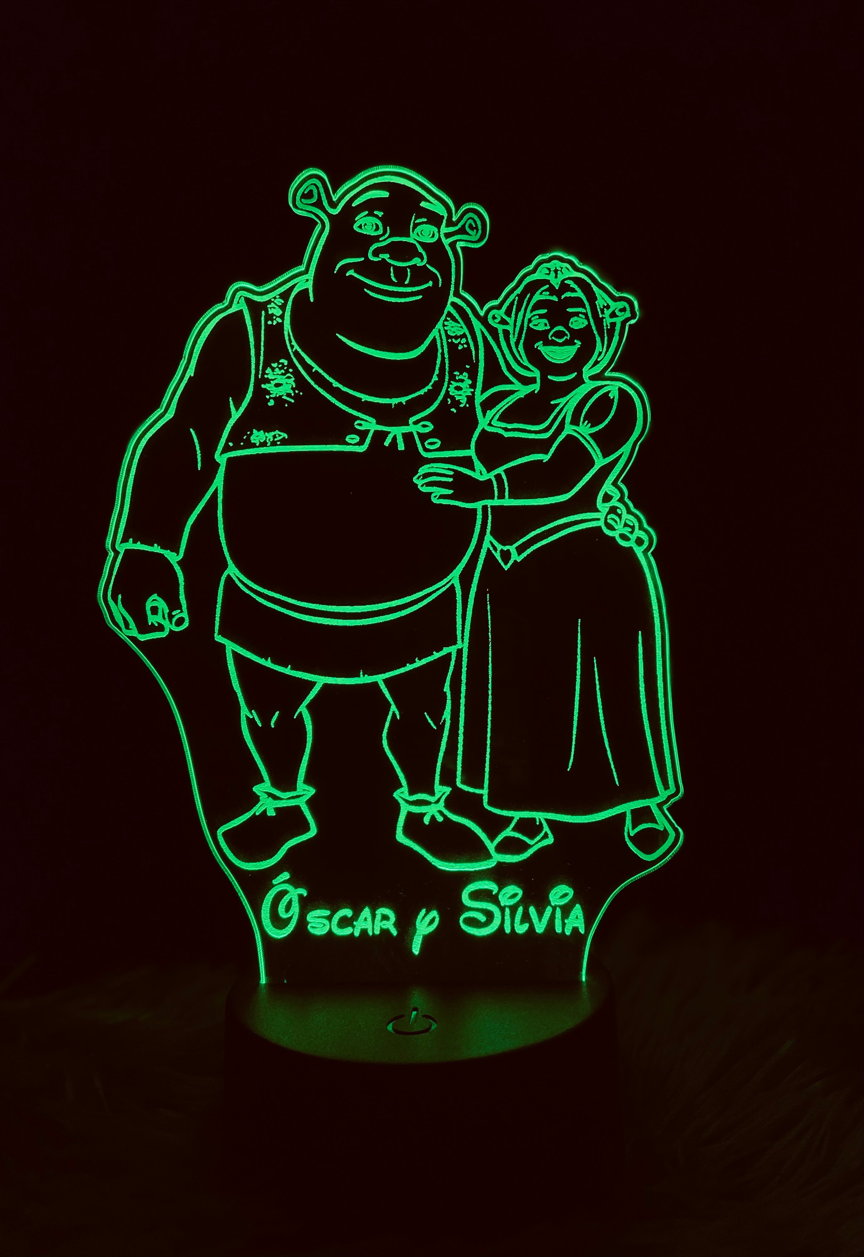 Lámpara Shrek y Fiona – CHIC REGALOS